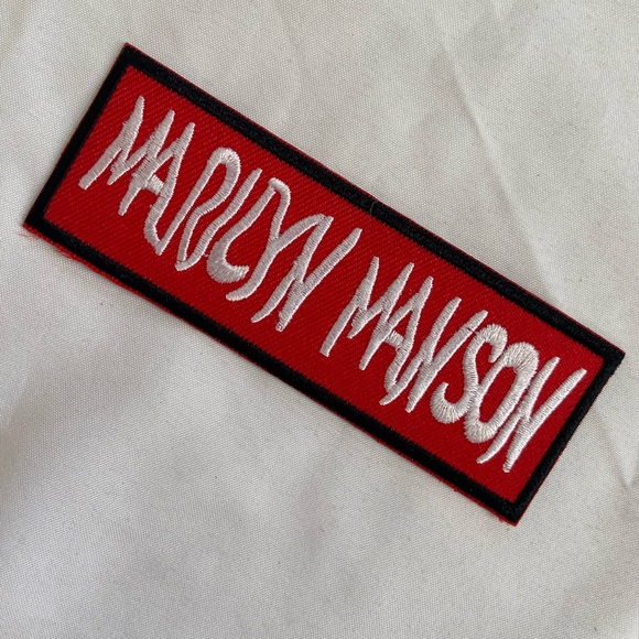 Marilyn Manson | Accessories | Rare Marilyn Manson Patch | Poshmark